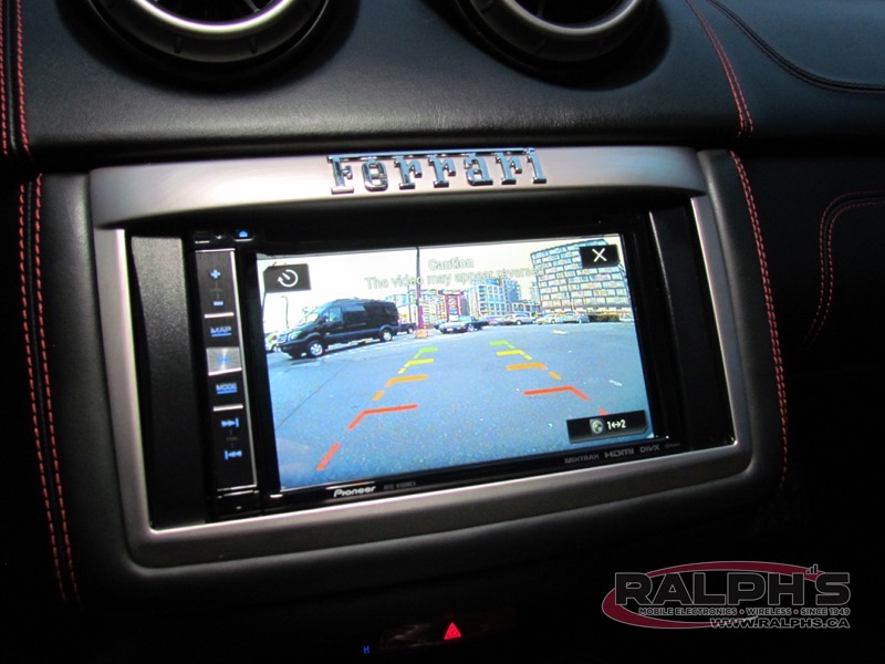 2011 Ferrari California - Custom Audio Installation - Ralphs Radio Ltd.