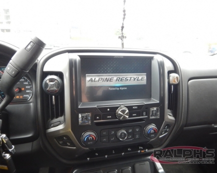 2014 Chevrolet Silverado - Head Unit Replacement - Alpine Perfect Fit ...