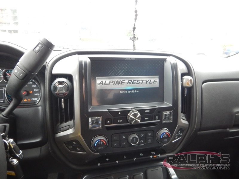 2014 Chevrolet Silverado - Head Unit Replacement - Alpine Perfect Fit ...
