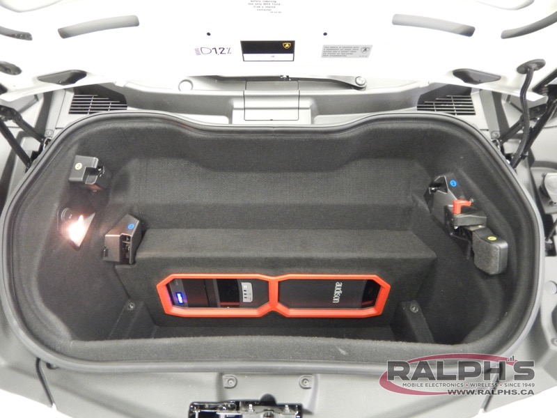 2014 Lamborghini Aventador - Custom Audio Installation - Ralphs Radio Ltd.