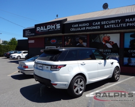 2014 Range Rover Sport - Radar & Laser Detector - Ralphs Radio Ltd.