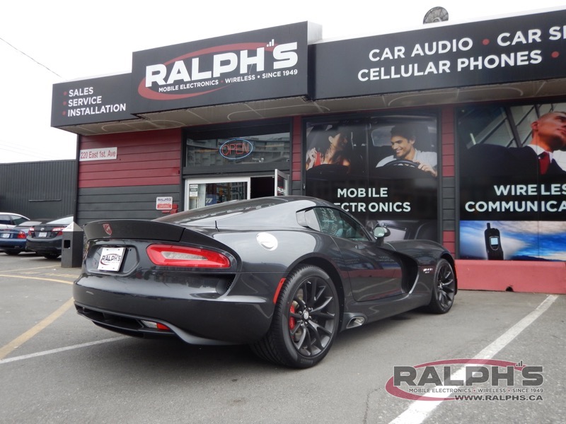 2015 Dodge Viper - Custom Audio Upgrade with Radar Detector - Ralphs ...