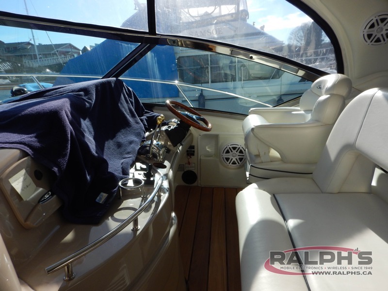 Sea Ray Sundancer Yacht Audio System For Vancouver Marine Client