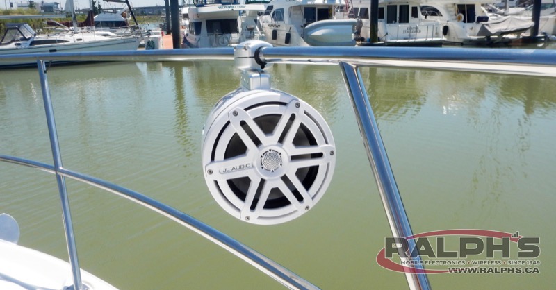 Sea Ray Sundancer Yacht Audio System For Vancouver Marine Client