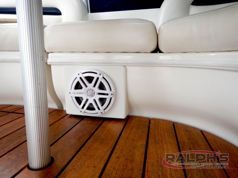 Sea Ray Sundancer Yacht Audio System For Vancouver Marine Client