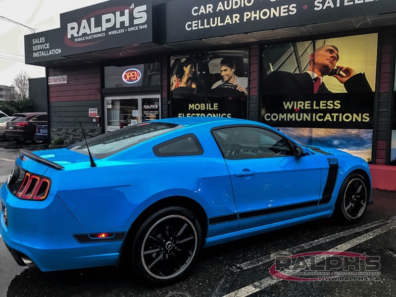 Ford Boss Mustang 302 Radio Replacement for Vancouver Client