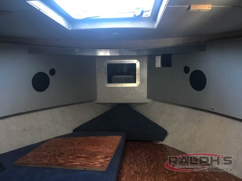 Walker Custom Aluminum Boat Audio System - Ralphs Radio Ltd.