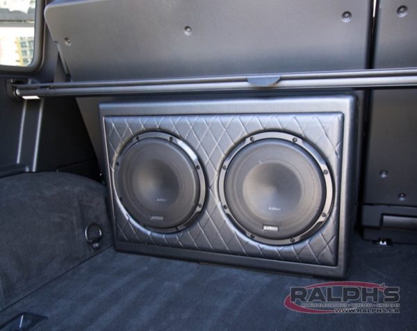 Mercedes-Benz G63 Subwoofer Upgrade for Kelowna Client