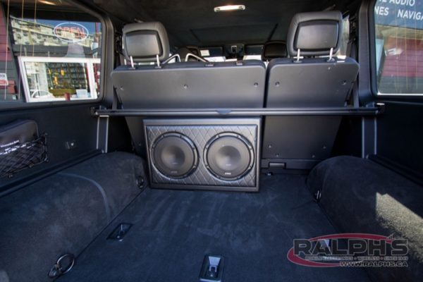 Mercedes-Benz G63 Subwoofer Upgrade for Kelowna Client