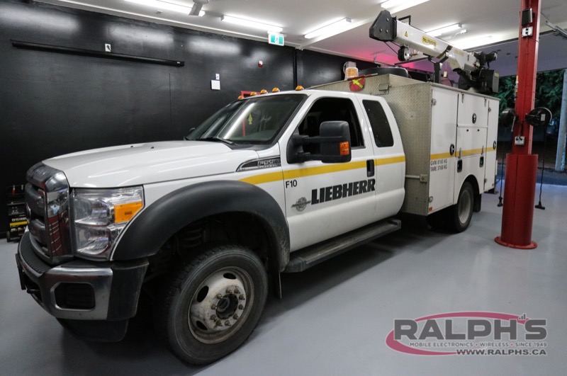 Advanced Security System for Richmond-based Ford F-550 Service Truck
