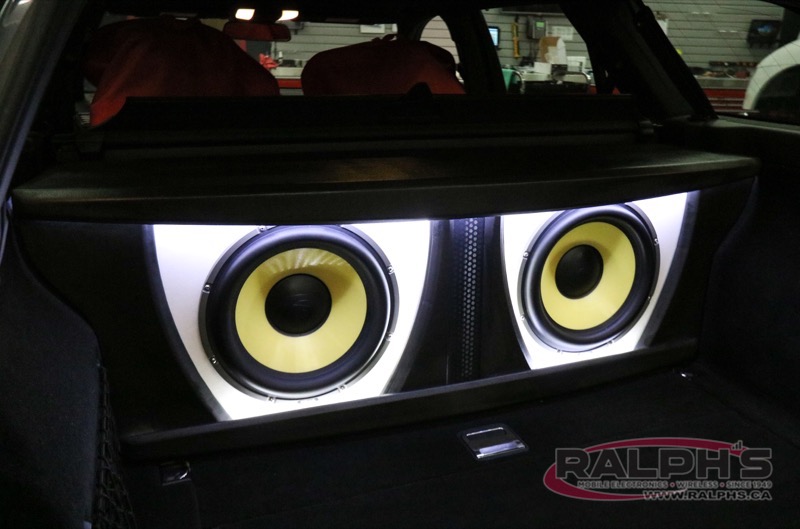 Mercedes-Benz E-Series AMG Wagon Subwoofer Upgrade - Ralphs Radio Ltd.